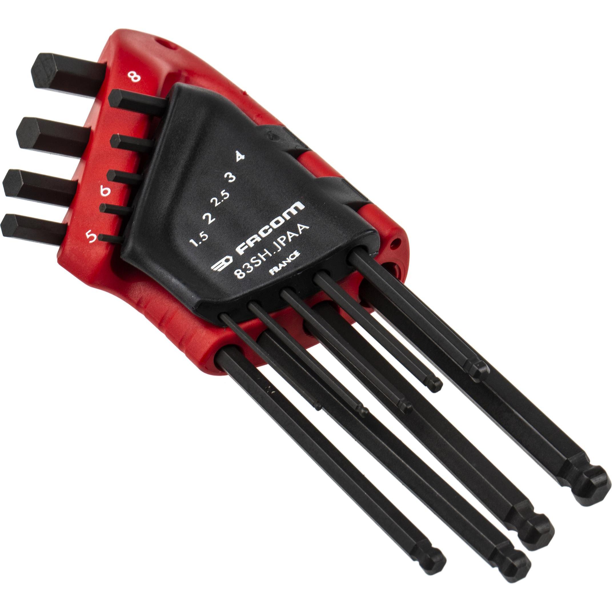 Facom 9pc Metric Spherical Head Hex Key Set - kaufen bei Galaxus