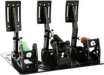 Cammus LC100 V4 Pedalset, 200kg Load-Cell-Sensor, Hall-Sensor - schwarz
