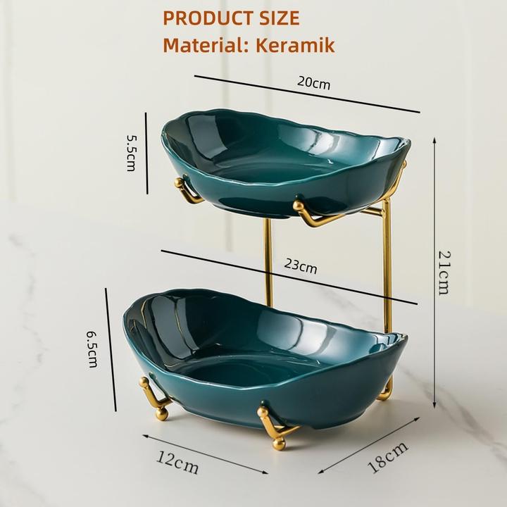Meesoga 2-stöckige Etagere für Obst - kaufen bei Galaxus