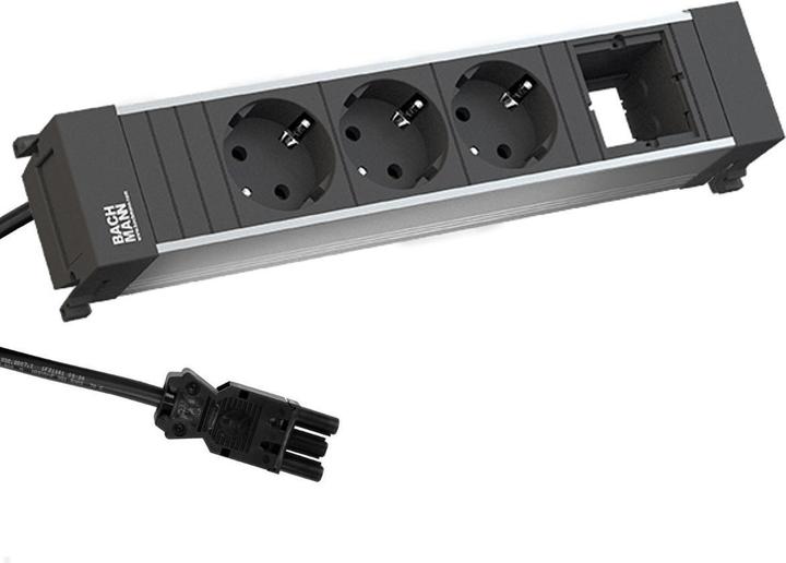 Bachmann Cadre d'alimentation 3xSchuko 1xCM (3x, CEE 7/3) - Galaxus