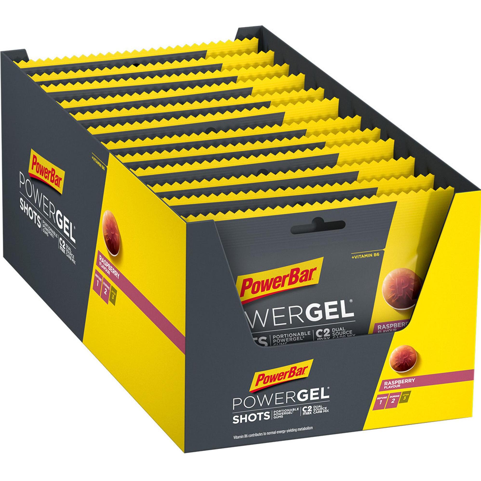 Powerbar PowerGel Shots (Himbeere, 24 Stk., 1633 g) - Galaxus