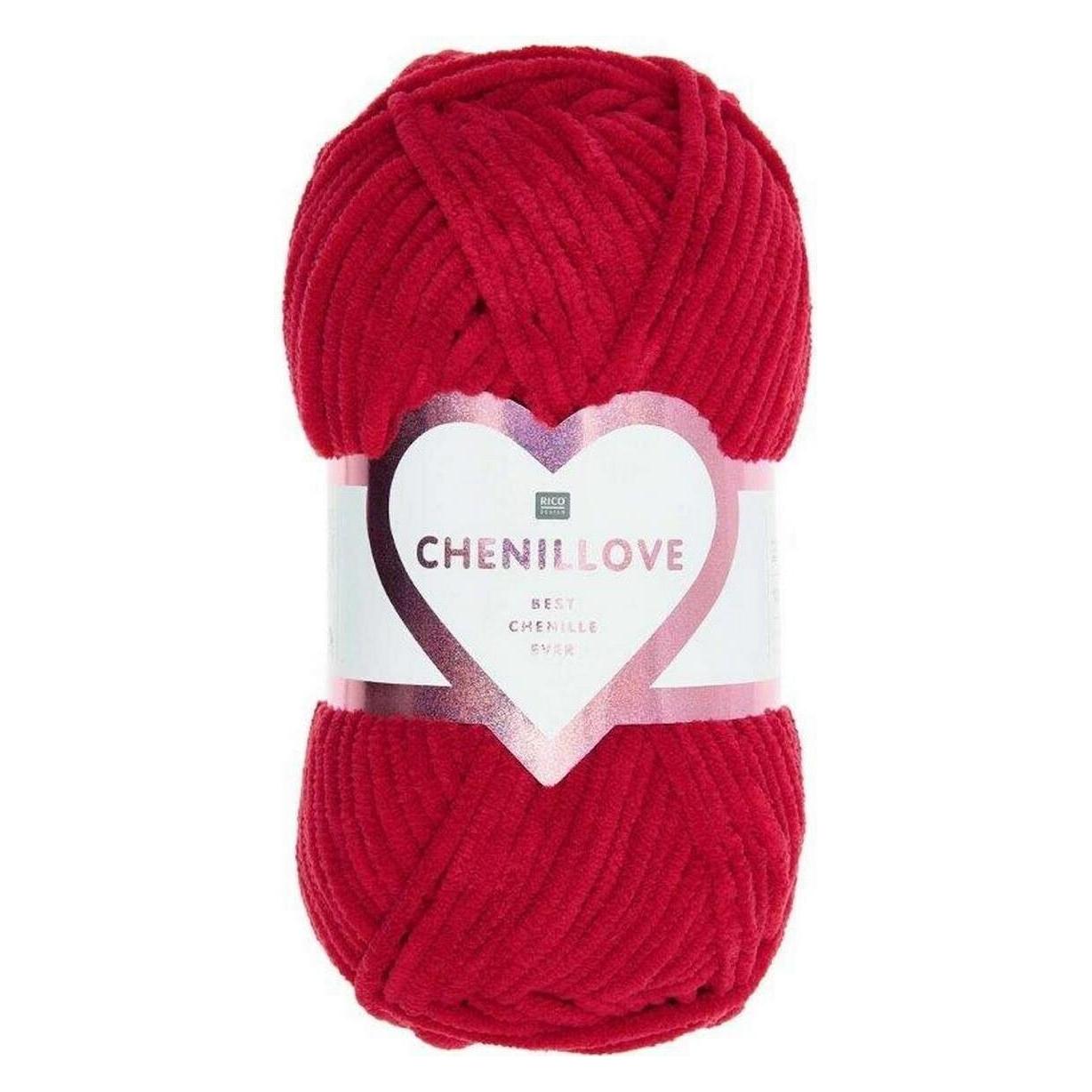 Rico Design Wolle Creative Chenillove Weinrot (110 m) - Galaxus