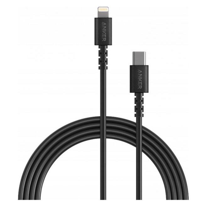 Anker PowerLine Select+ USB-C Cable with Lightning connector 182cm 6ft ...