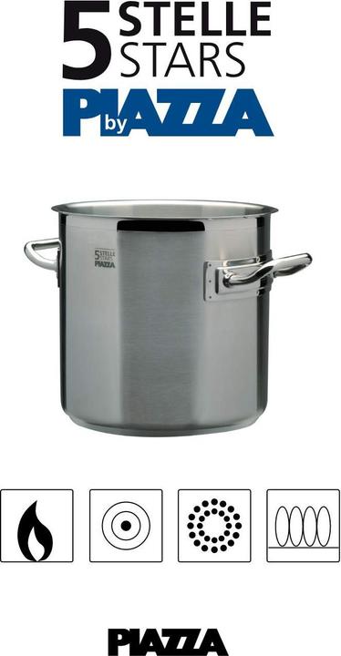 Piazza 5 place cooking pot 20x20cm (20 cm, Frying pan, Pot) - Galaxus