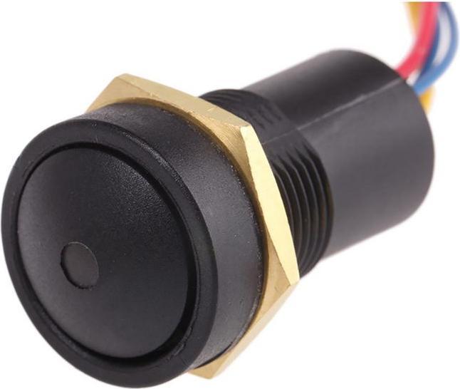 ITW Switches 49-59 Series Illuminated Push Button Switch, Momentary ...