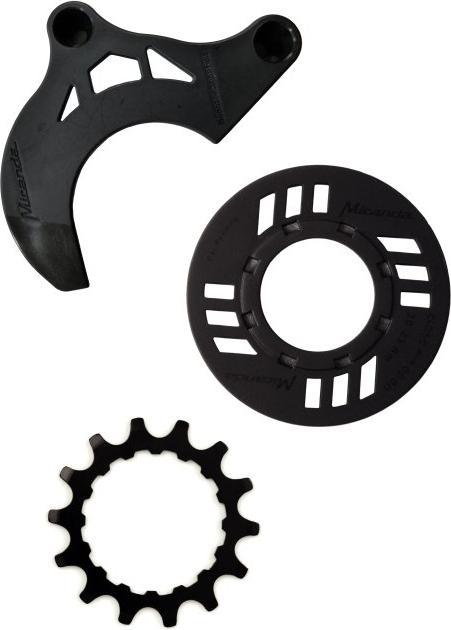 Miranda Bike VAE chain guard set, with 15 tooth sprocket and chain ...