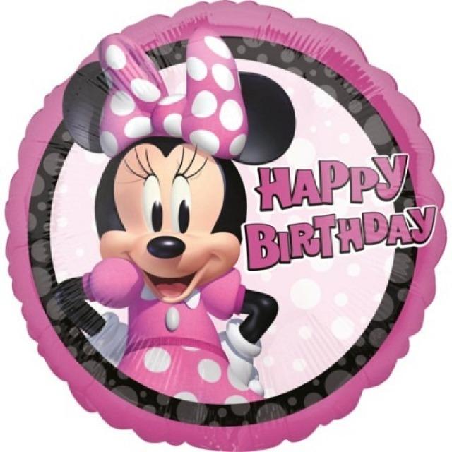 Magni Folienballon Happy Birthday Minnie D43cm - kaufen bei Galaxus