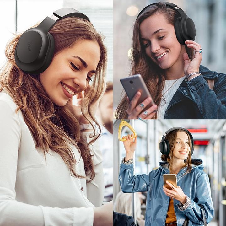 Tribit BTH50 BT On-Ear Kopfhörer Quietplus 50 - kaufen bei Galaxus