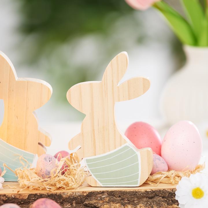 VBS Holz-Hasen, 2 Stück, Kiefernholz - kaufen bei Galaxus