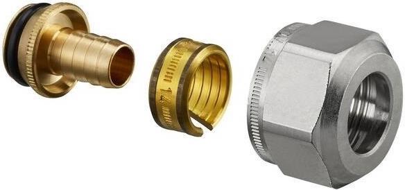 Oventrop OV compression fitting Ofix K M 24x1,5 2-f for plastic pipe ...