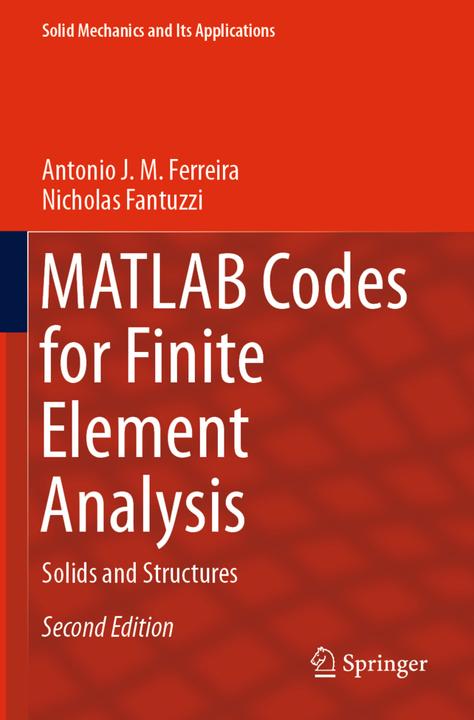 Springer MATLAB Codes for Finite Element Analysis - kaufen bei Galaxus