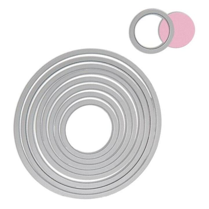 Sizzix Framelits Stanzen-Set 8 PK Kreise - kaufen bei Galaxus - Galaxus