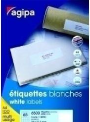 Agipa Universal labels, 210 x 297 mm, white, rectangular - Digitec