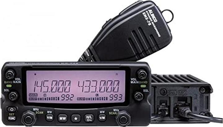 Alinco DR-735E Dual Band UHF/VHF Full Duplex Mobile Radio - Digitec