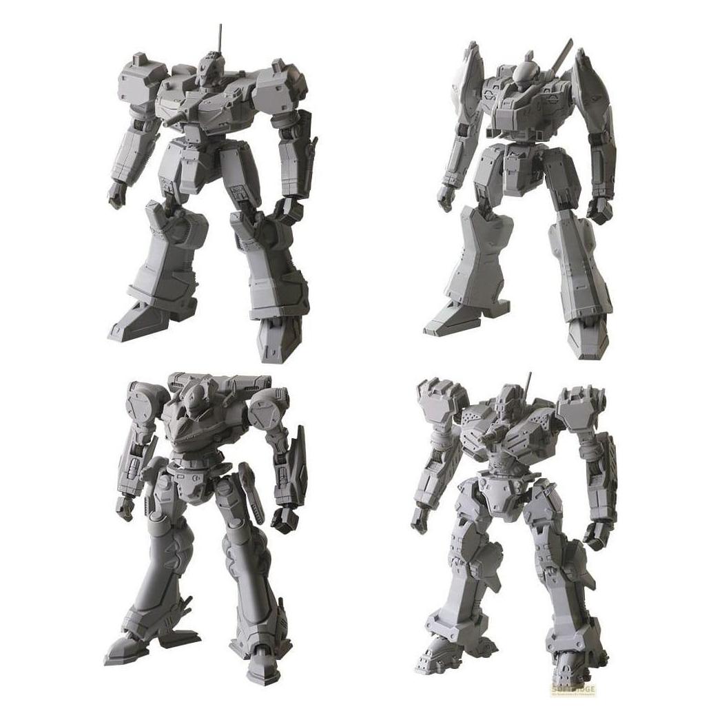 Square Enix Armored Core Structure Arts Plastic Model Kits 4er-Pack ...