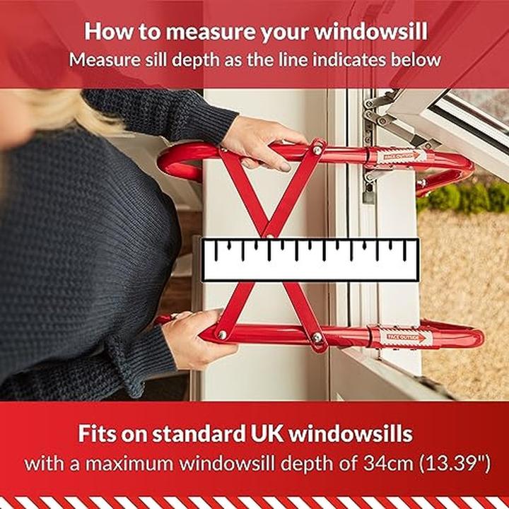 Firechief FEL730 3 Verdiepingen Opvouwbare Fire Escape Ladder Met Extra ...