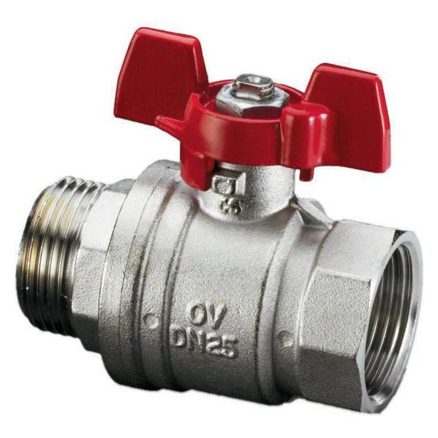 Oventrop OV Ball valve Optibal with butterfly handle PN 16 DN 32 G 1 1 ...
