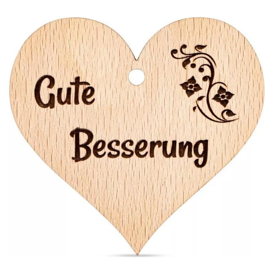 Herz Ganzem Herz Gute Besserung