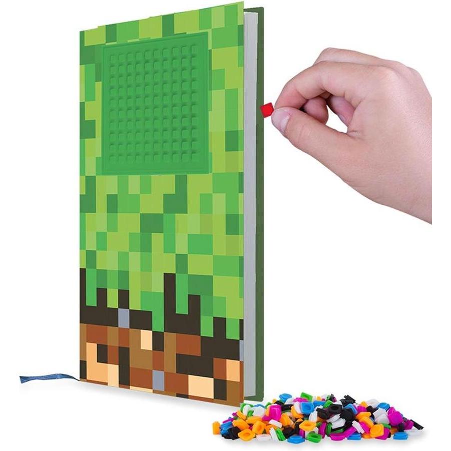 Pixie Crew A5-Notizbuch mit Linien, kariert und grünem Feld - Digitec