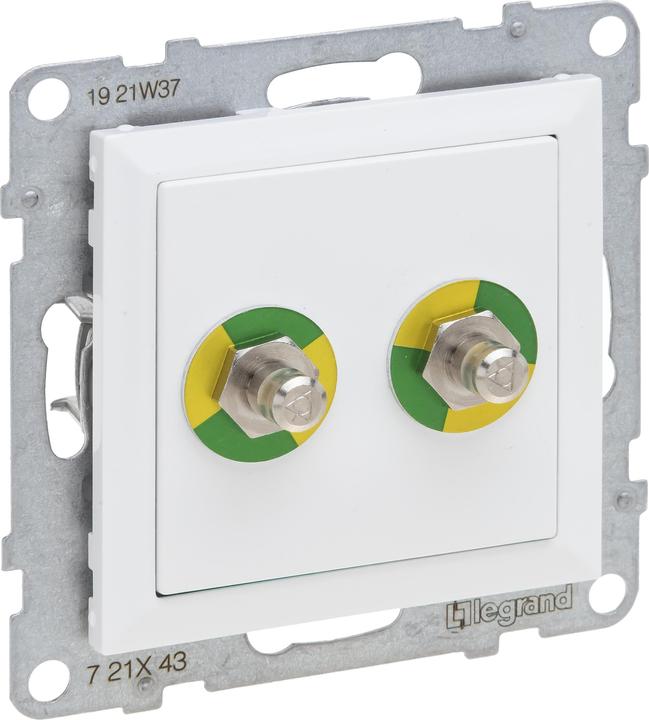 Legrand SEANO potential equalisation socket outlet, insert, connection ...