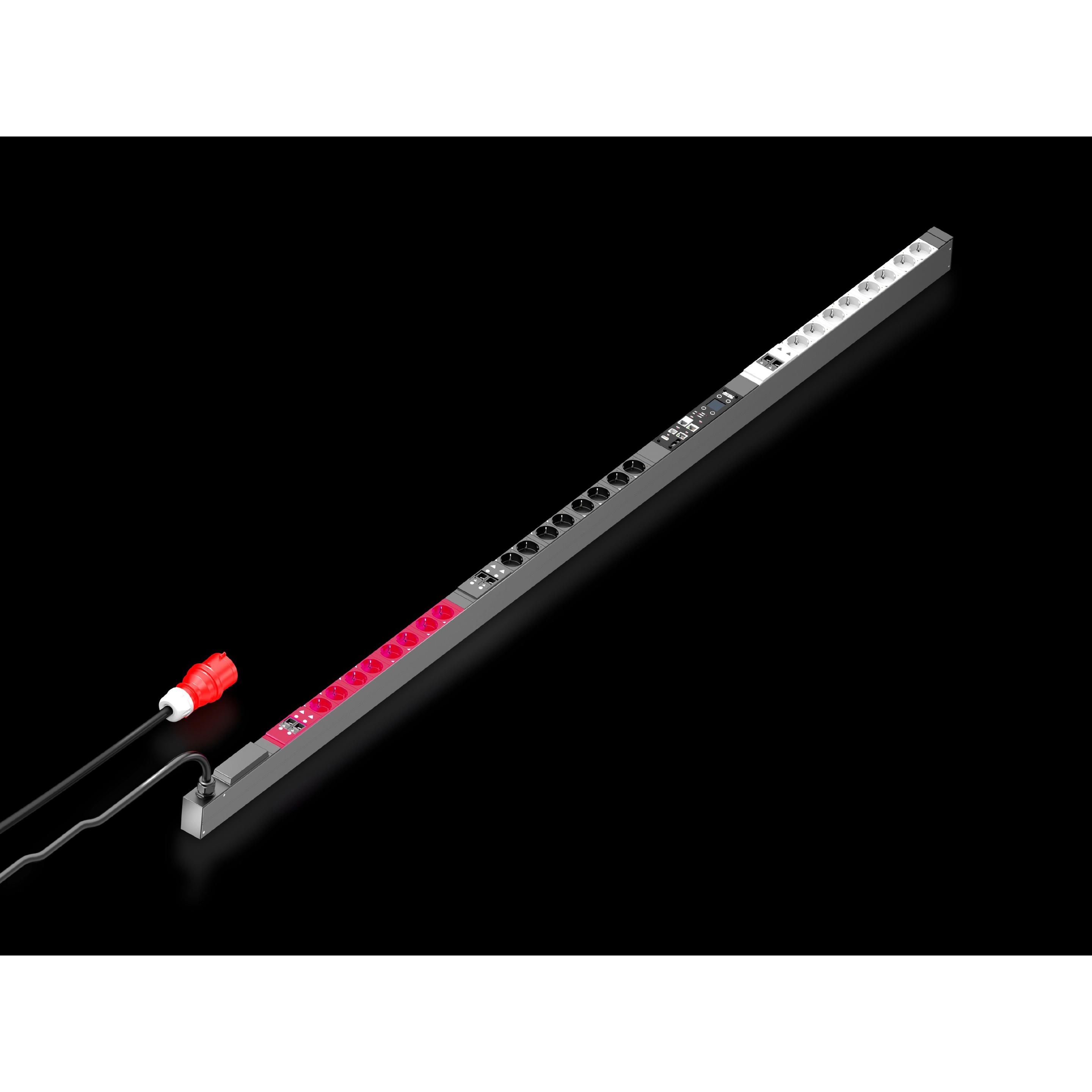 Rittal 7979434 PDU managed 32A/3P CEE 24xCEE7/3 Schuko PDU Basic Power ...