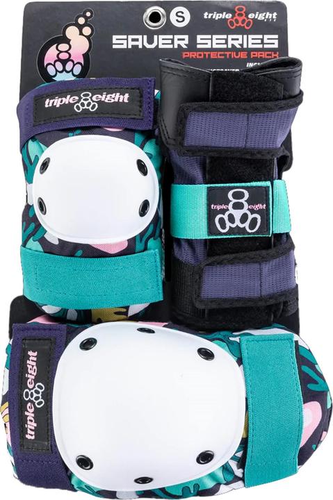 Triple 8 Junior Saver Series 3-Pack Color Collection