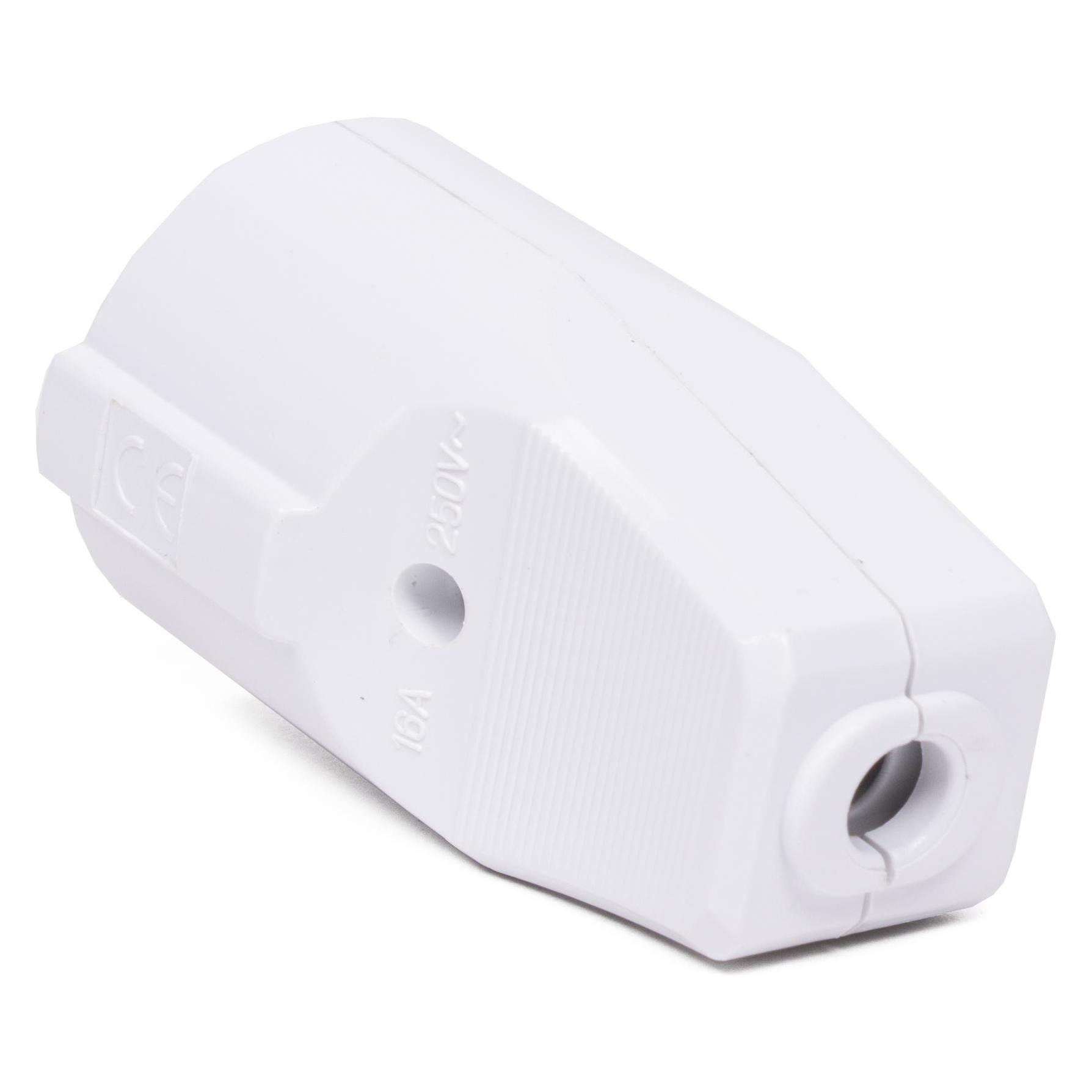 Benson Electric Connector female + earth white - buy at Galaxus