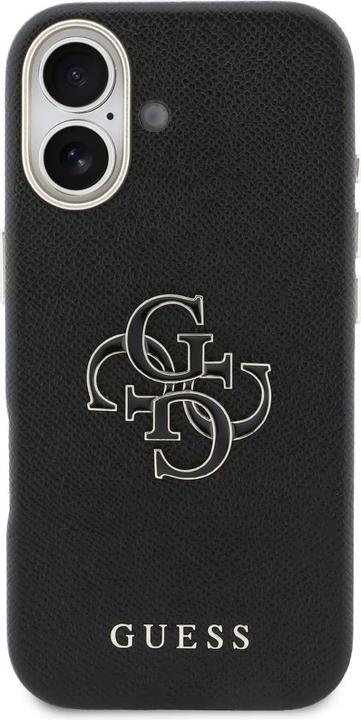 Guess - Hardcase Resin Logo (GUHCP17S5PS4RGGK) - iPhone 17 - Black ...