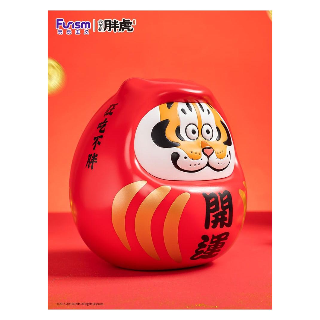 Funism I Am Not Fat Tiger Statue Alexander the Tiger Dharuma 20 cm ...