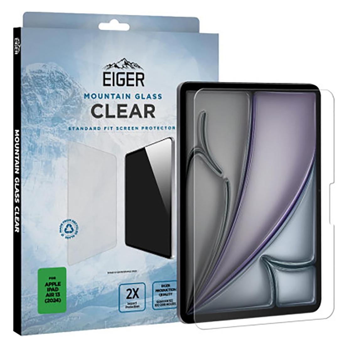 Eiger Mountain Glass Clear Tablet (1 pcs., Apple iPad Air 13 2024 ...