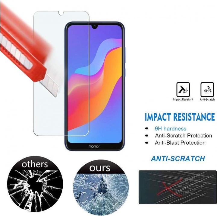Screenguard Honor 8A Panzerglas Schutzfolie Case Friendly Design - Galaxus