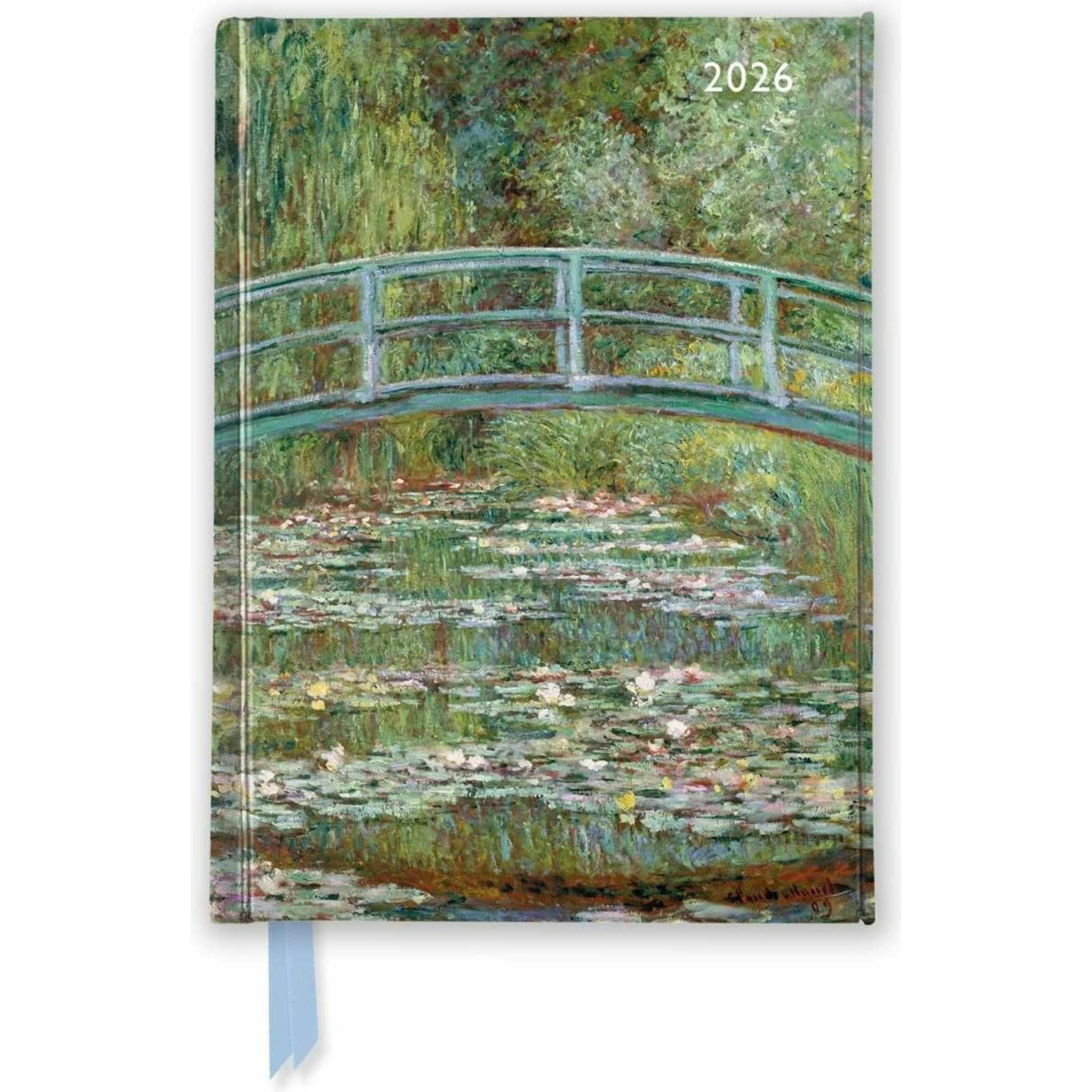 Flame Tree Claude Monet: Bridge over a Pond of Water Lilies 2026 Luxury ...