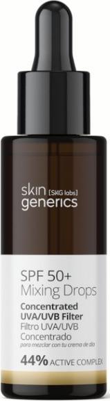 Skin Generics MIXING DROPS Geconcentreerd UVA/UVB-filter SPF50+ 30ml ...