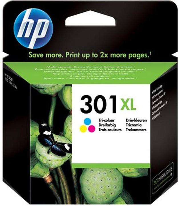 HP 301XL High Yield Tri-color Original Ink Cartridge (C, M, Y) - Digitec