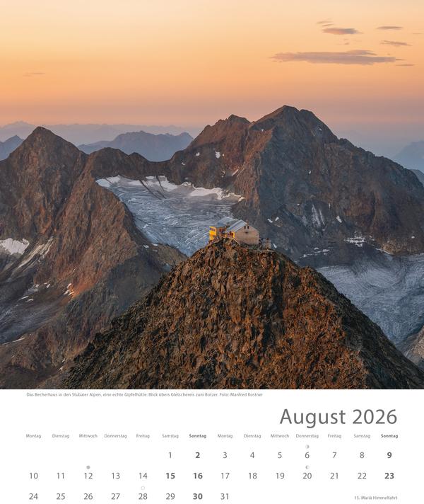 Htten unserer Alpen 2026 (30,5 x 38 cm) - kaufen bei Digitec