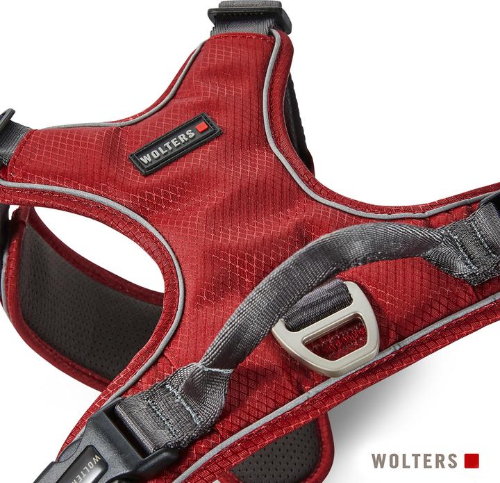 Wolters Active Pro Comfort Geschirr Gr.2 45-52 cm x 1,5 cm rot ...
