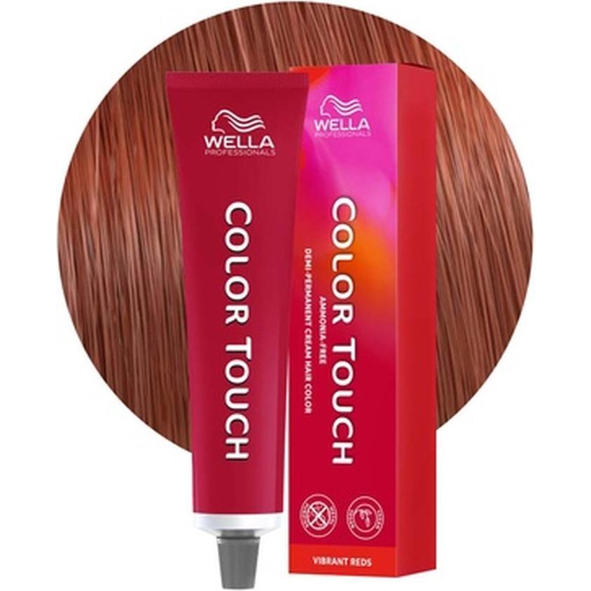 Wella Color Touch Vibrant Reds 841 Light Copper Ash Blonde 60ml ...