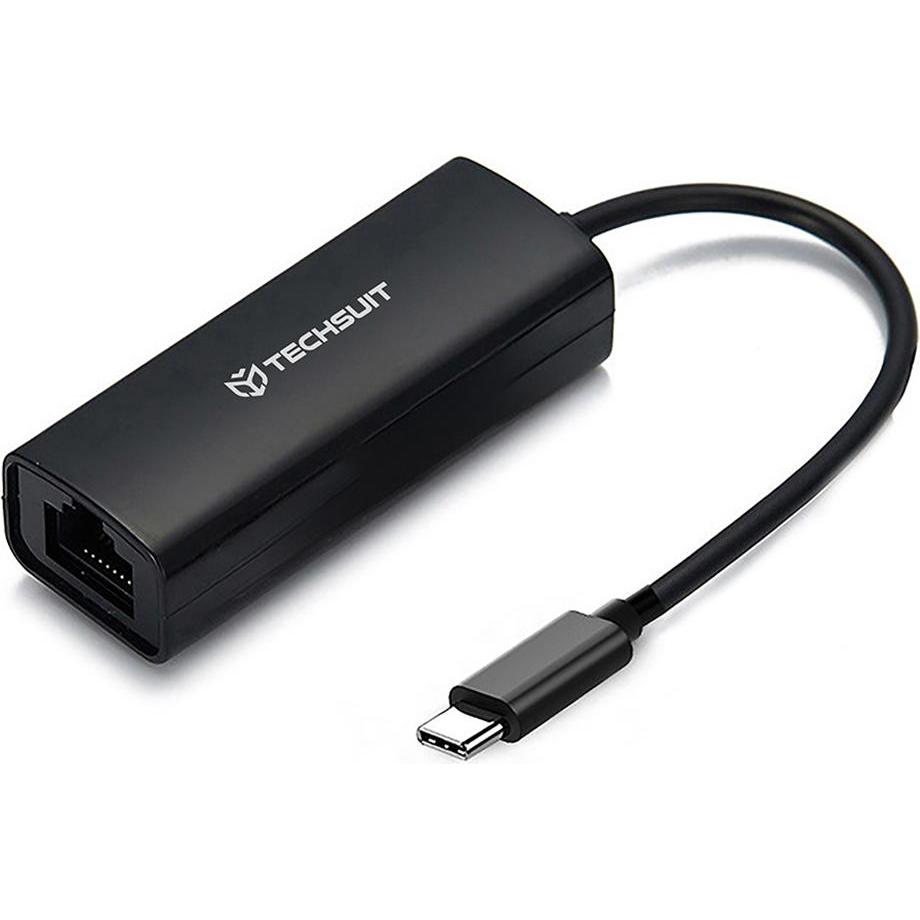 Techsuit - Ethernet Adapter NetLink (AC20) - USB-C Male to RJ45 LAN ...