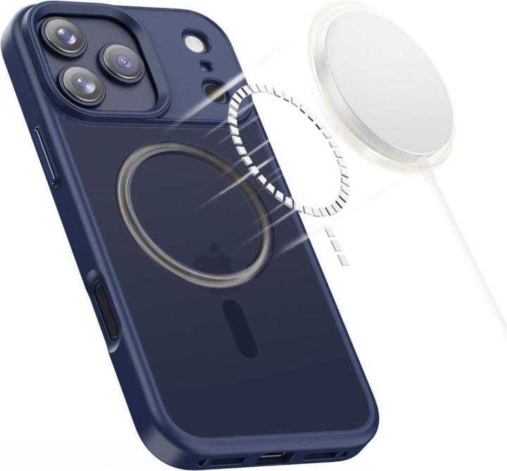 Tech-Protect Magmat Magsafe Iphone 17 Pro Max Matt Tief Blau (Apple ...