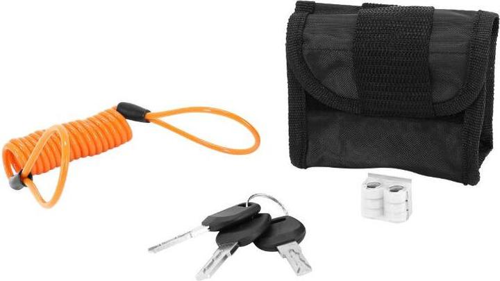 Armlock Wheel disc lock with audible alarm and recall cord - Galaxus