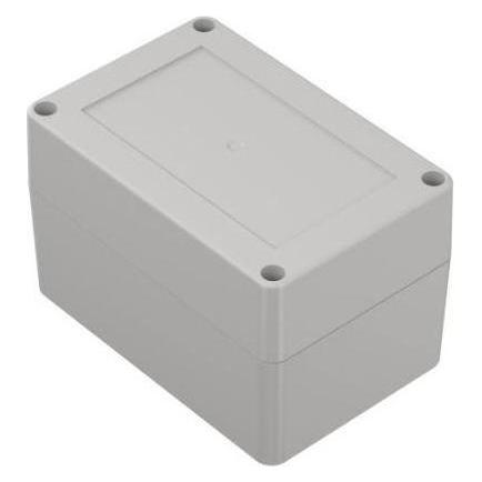 RS PRO Boîtier en polycarbonate, gris clair, dimensions extérieures 120 ...