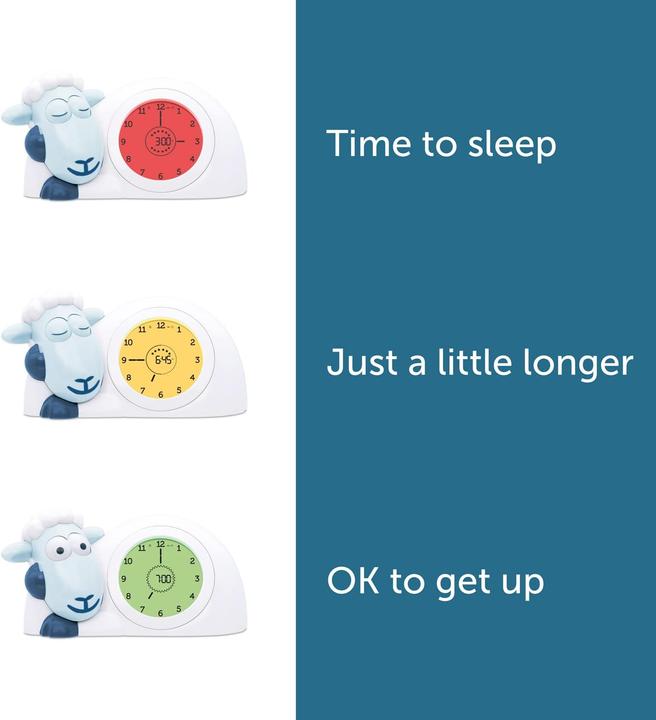ZaZu Sam The Lamb Schlafcoach Uhr und Nachtlicht für Kinder - Galaxus