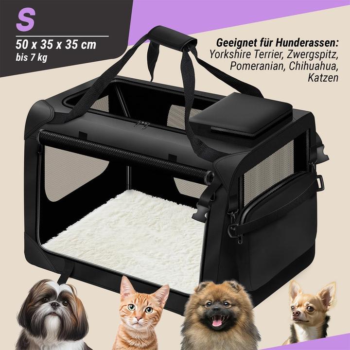 Elegantes Transportbox Hund Rcksitz Bilder