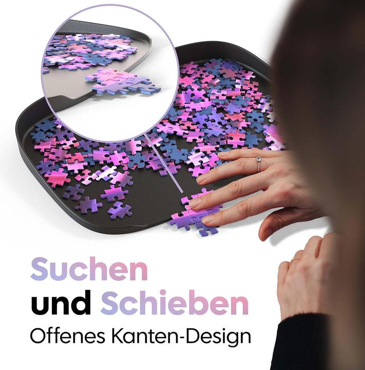 Puzzlup Stapelbare Puzzle Sortierschalen-Set (6 Schalen)