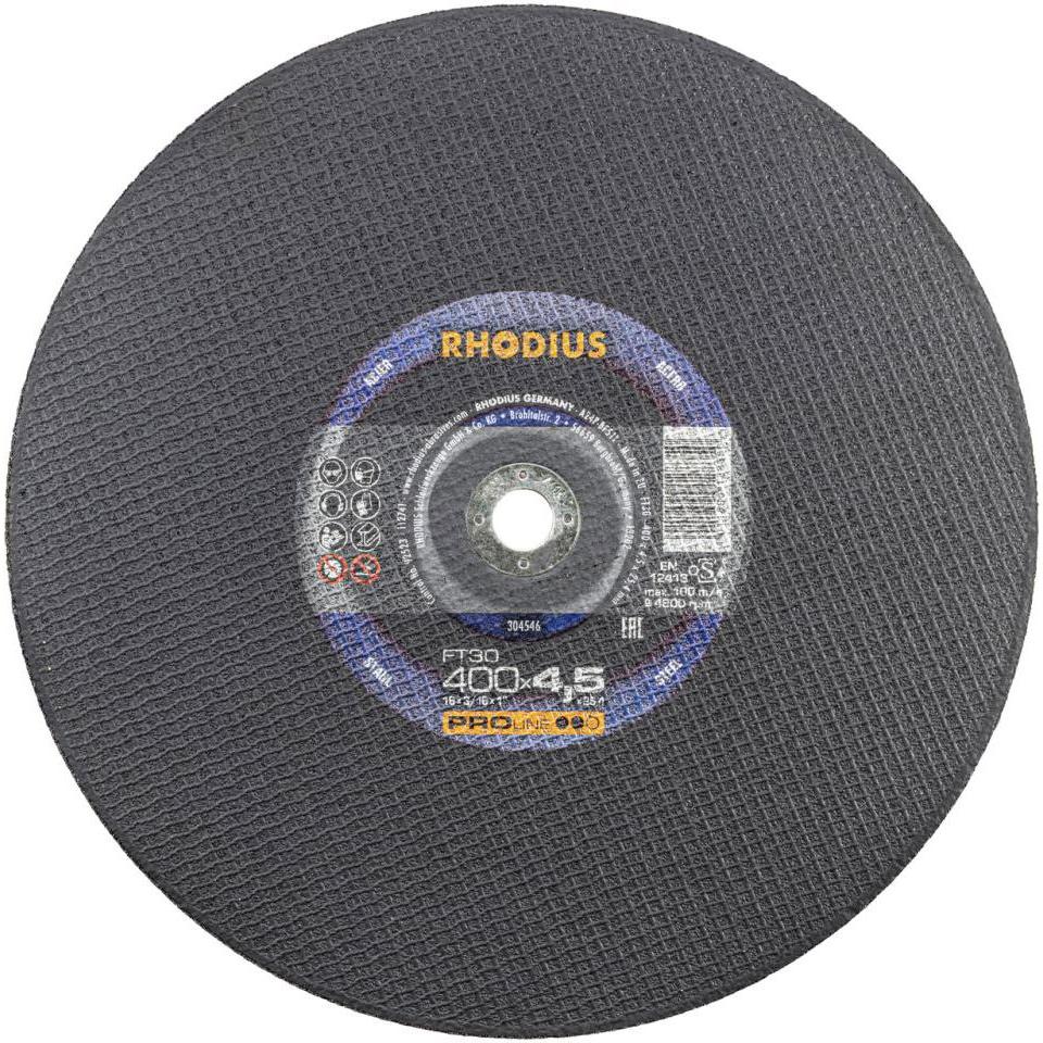 Rhodius Free-hand cutting disc FT30 400 x 4.5 x 25.40 PU: 10 - Galaxus