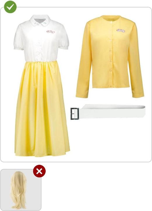 Metamorph Grease – Good Sandy Kostüm - kaufen bei Galaxus