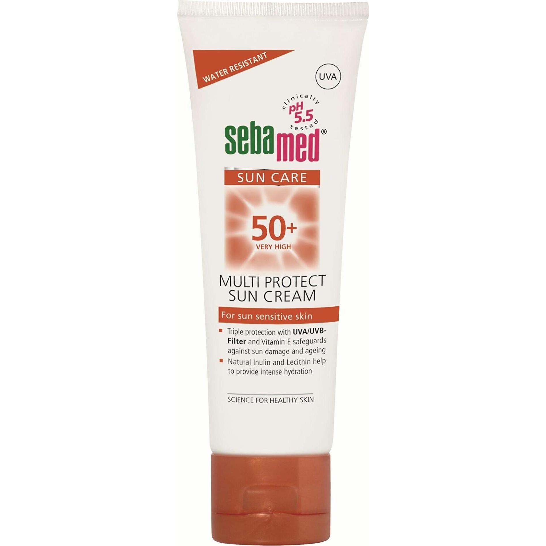 Sebamed SPF 50+ Multi Protect Sun Cream for Sun Sensitive Skin pH 5.5 ...