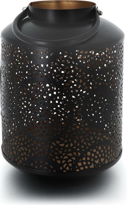Balthasar Laterne Corda 26 cm, Schwarz, Höhe: 26 cm - Galaxus