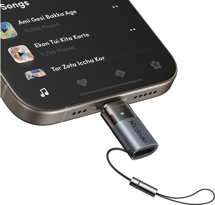 Mcdodo Port Luma Lightning auf USB-C Adapter 60W - kaufen bei Digitec