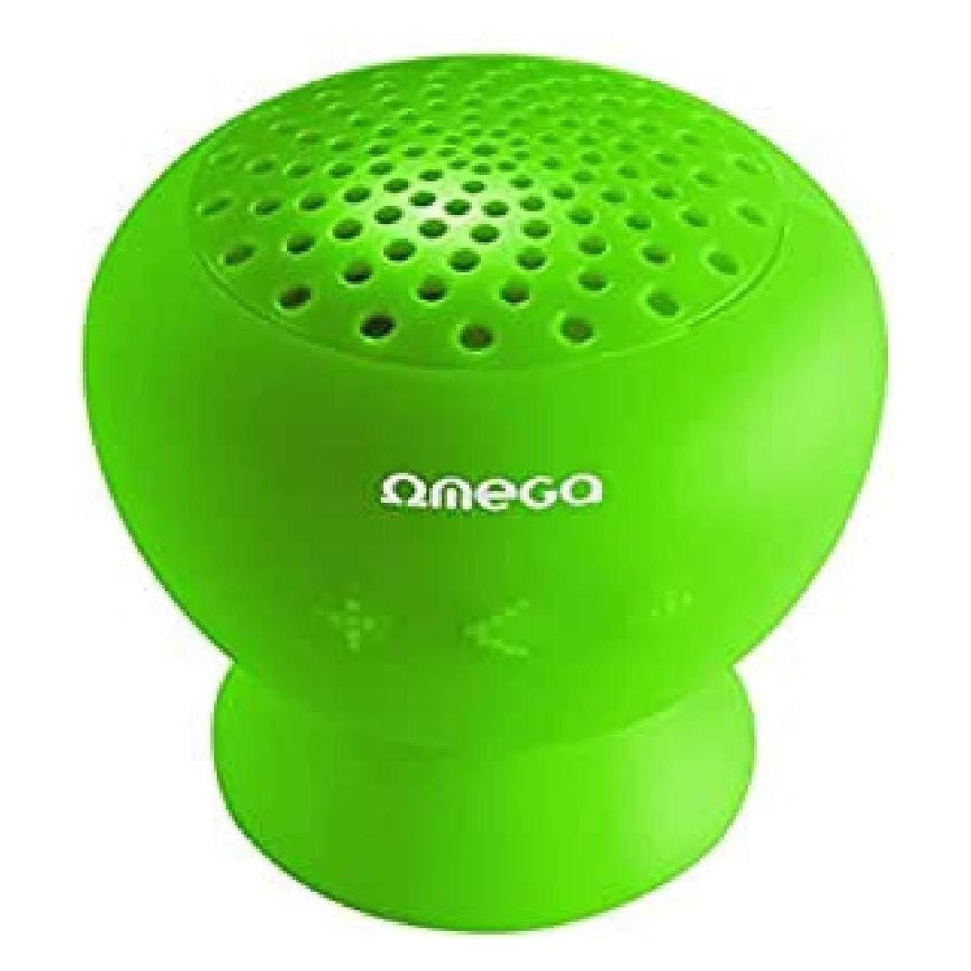 Omega OG46GR Portable Bluetooth Speaker – Mono – 3W RMS – Green – USB ...